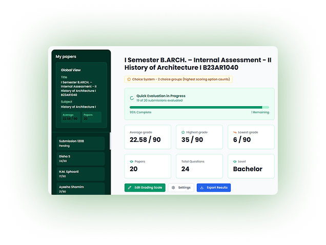 Proctor AI - AI-Powered Bulk Evaluation for Handwritten Answer Sheets